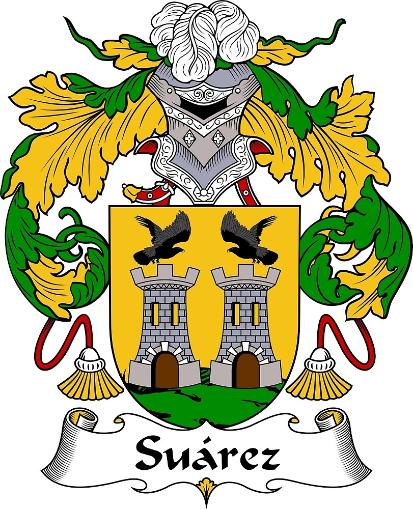 "Suarez Coat of Arms/Family Crest" by William Martin | Redbubble