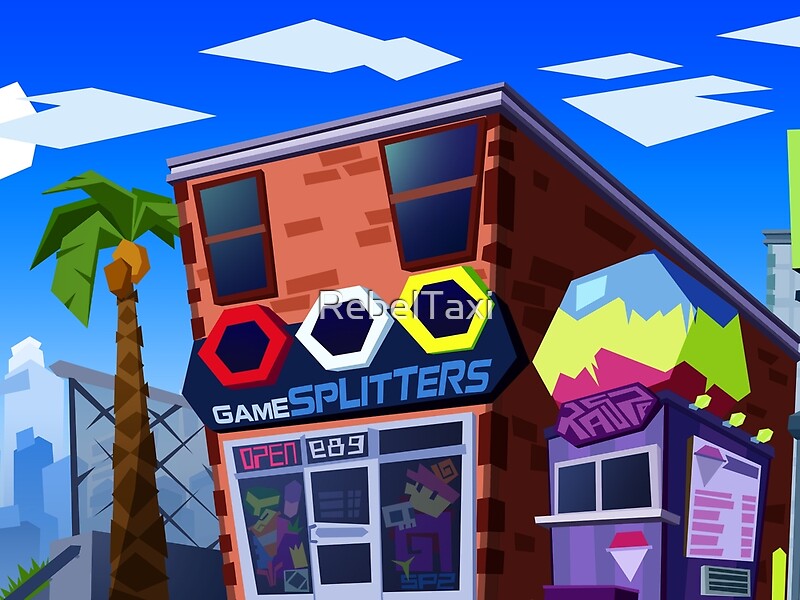 "Game Splitters Game Store" by RebelTaxi | Redbubble