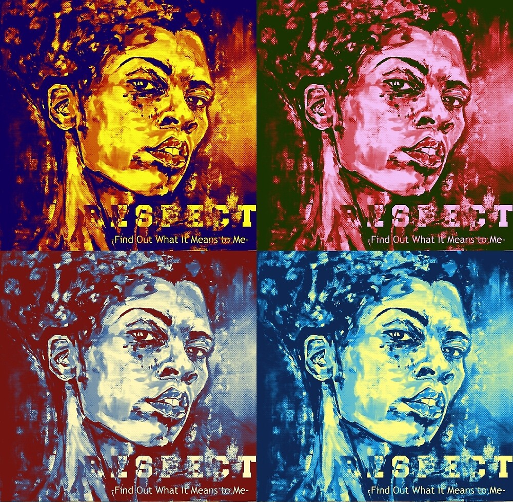 "Pop Art Respect" by Christel Roelandt | Redbubble