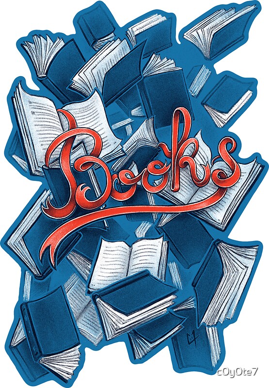 Books: Stickers | Redbubble