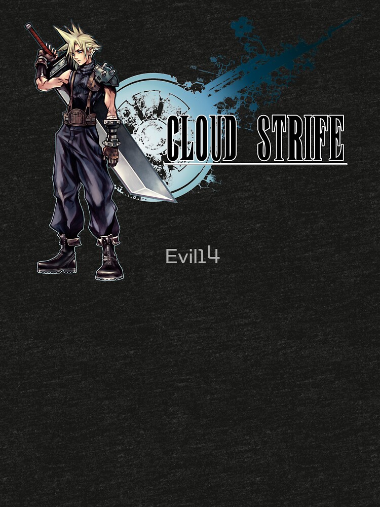 "Cloud Strife" T-shirt by Evil14 | Redbubble