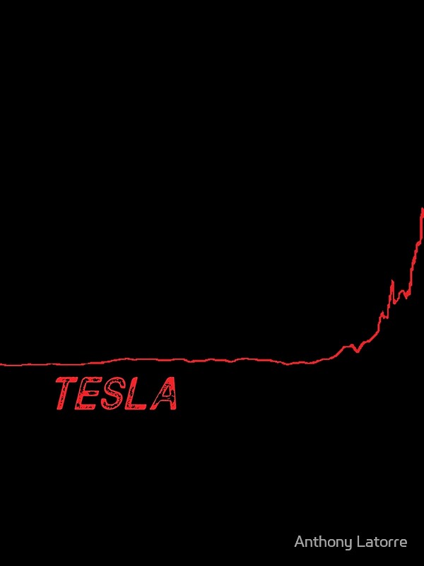 "Tesla Graph" by Anthony Latorre | Redbubble