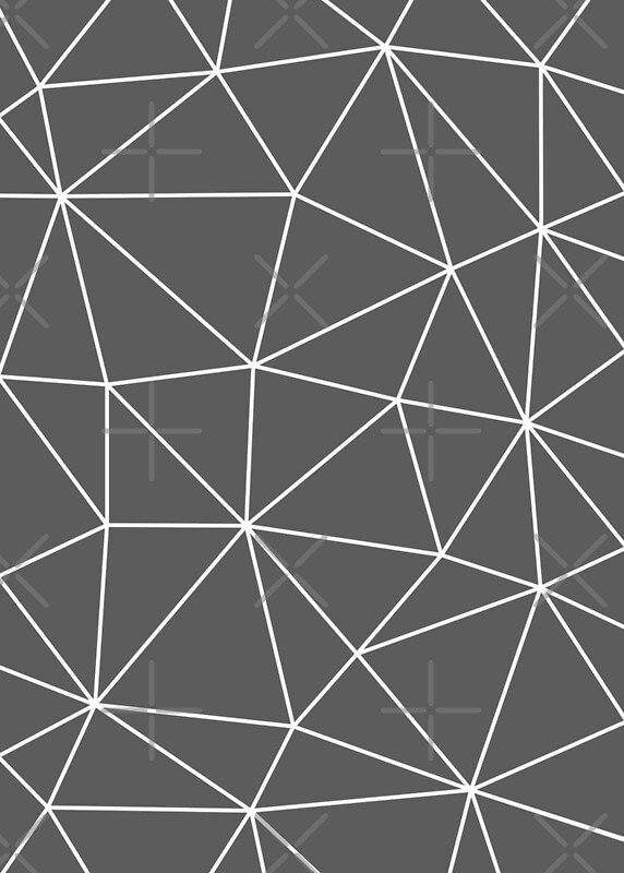 "Grey and White Modern Minimal Geometric Triangle Pattern Design" by ...