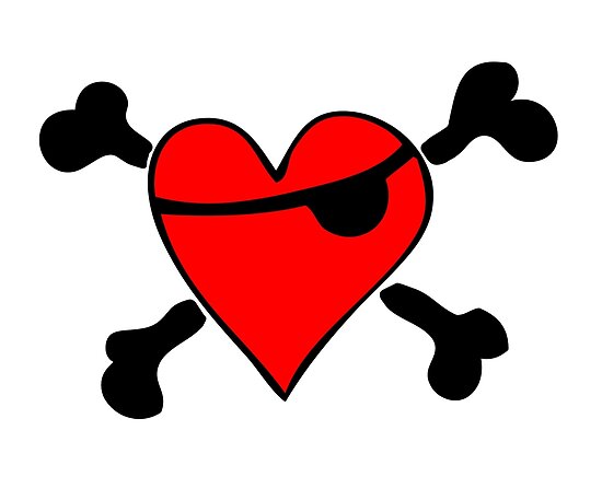 Heart Pirate Logo I'm A Heart Pirate For Life Now : OnePiece