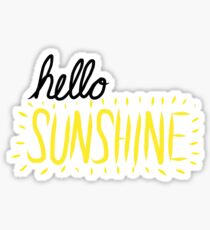Hello Sunshine Stickers | Redbubble