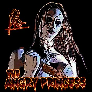 "the Angry princess - 13 ghosts" Art Board Print for Sale by American ...