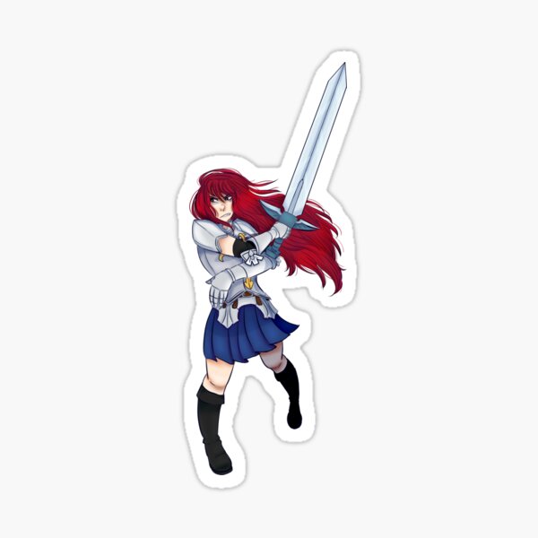 Stickers sur le thème Erza Scarlet | Redbubble