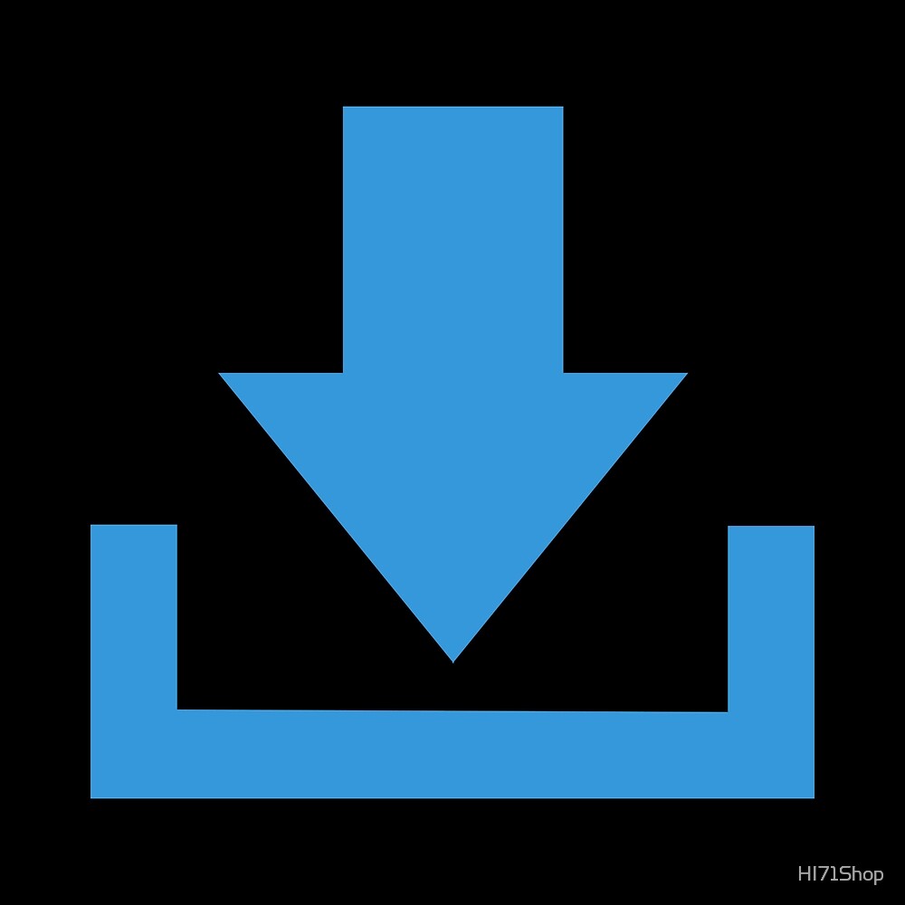 "Download logo " by HI71Shop | Redbubble