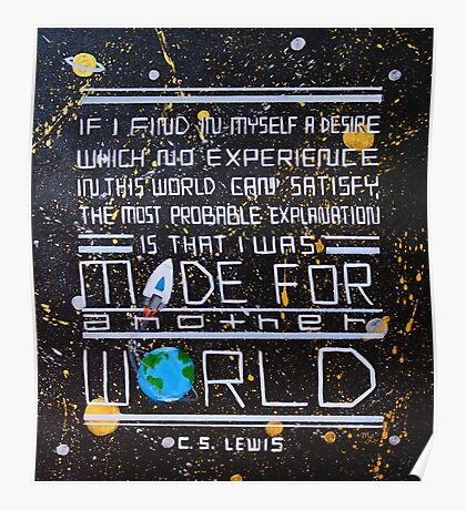 C S Lewis: Posters | Redbubble