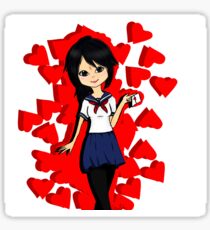 Yandere Simulator: Stickers | Redbubble