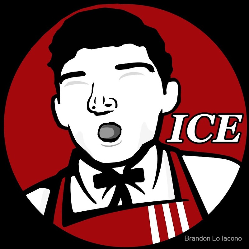 "Ice_Poseidon KFC Logo" by Brandon Loiacono | Redbubble