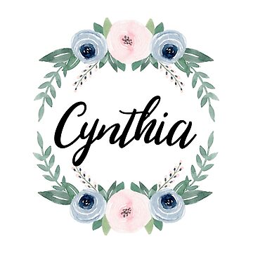 Poster for Sale mit "Cynthia" von Arianna Gallardo | Redbubble