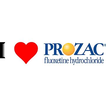 "prozac" Sticker for Sale by walriders | Redbubble