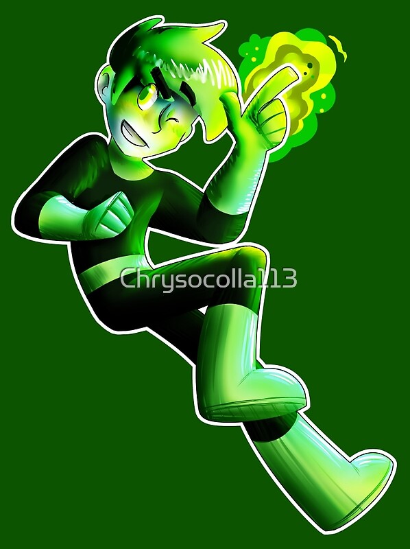 "Ghost Ray- Danny Phantom" by Chrysocolla113 | Redbubble