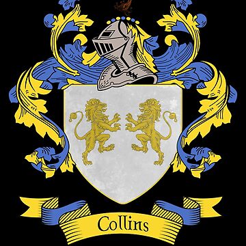 "Collins Coat of Arms | Collins Family Crest" Sticker for Sale by ...