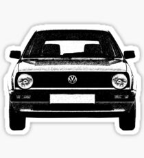 Golf Mk2: Stickers | Redbubble