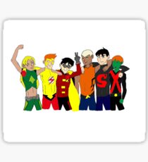Young Justice: Stickers | Redbubble