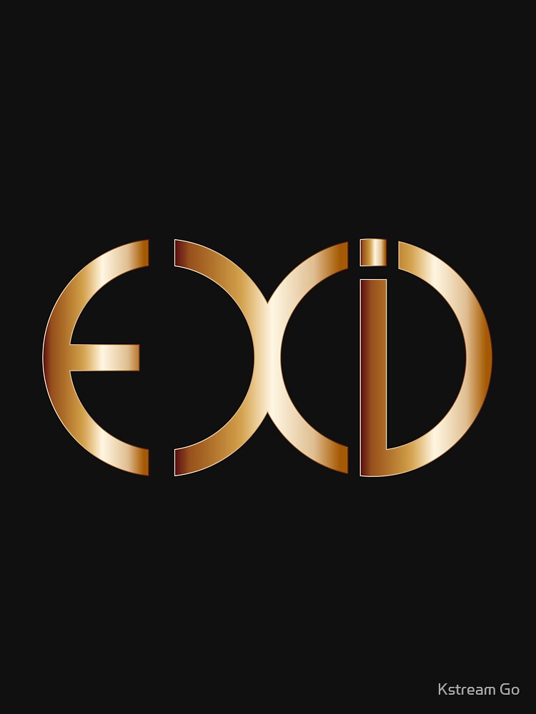 "EXID(엑스아이디), Kpop star, logo art " T-shirt by moduko | Redbubble