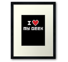 "I Love My Geek" Greeting Cards by DesignFactoryD | Redbubble