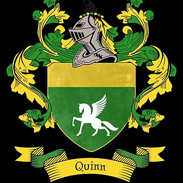 "Quinn Coat of Arms | Quinn Family Crest" Poster for Sale by chuppys ...