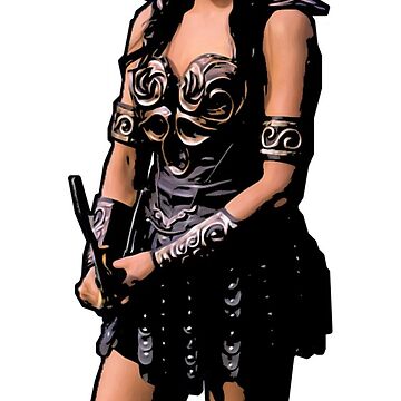 "Xena Warrior Princess" Sticker for Sale by CharXena | Redbubble