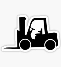 Forklift Stickers | Redbubble