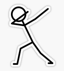 Dab Drawing Stickers | Redbubble