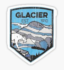 Glacier National Park Stickers | Redbubble