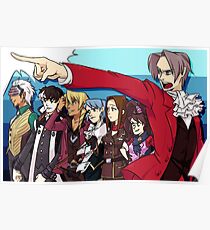 Ace Attorney: Posters | Redbubble