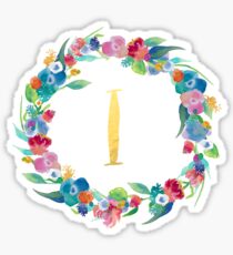 Initial: Stickers | Redbubble
