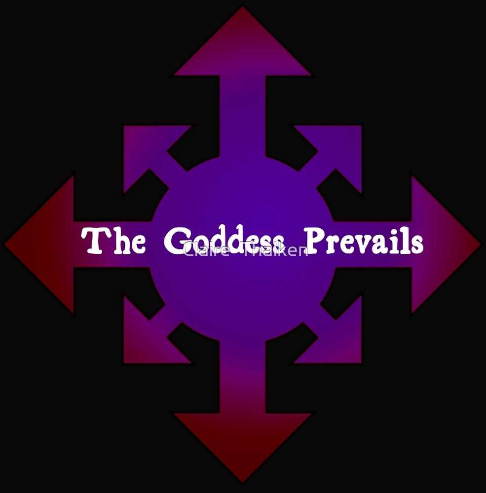 "Eris Prevails discordian symbol" by Claire Thalken | Redbubble