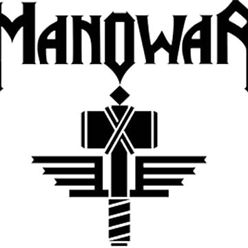 "Manowar rock band logos is the best for you" Sticker for Sale by ...