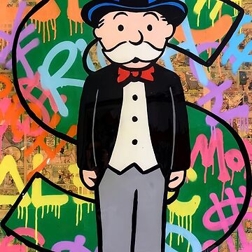"MONOPOLY UNCLE $" Poster by vacaman | Redbubble