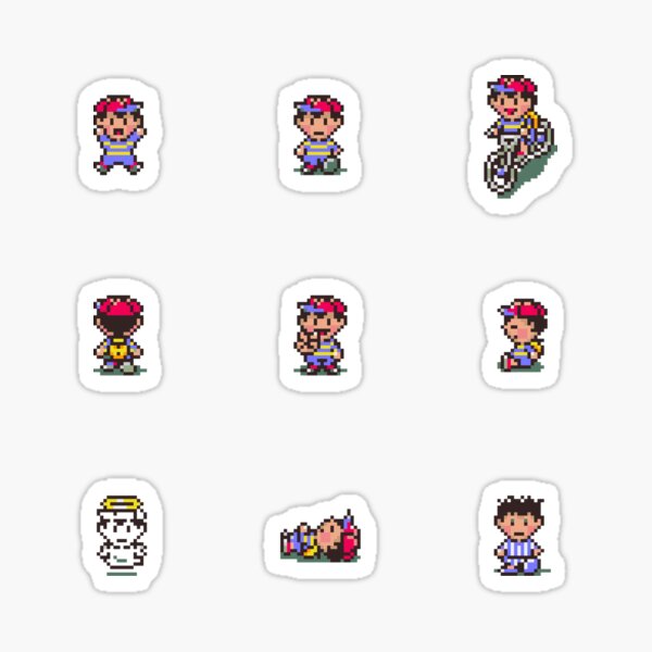 Earthbound Stickers | Redbubble
