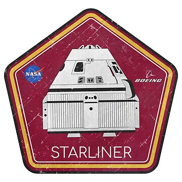 "Starliner-NASA-Boeing Badge" Baby One-Piece for Sale by BLUE GALAXY ...