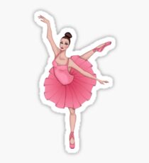 Ballerina: Stickers | Redbubble