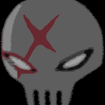 "Minimalist Red X" Sticker for Sale by SpaghettiFarmer | Redbubble