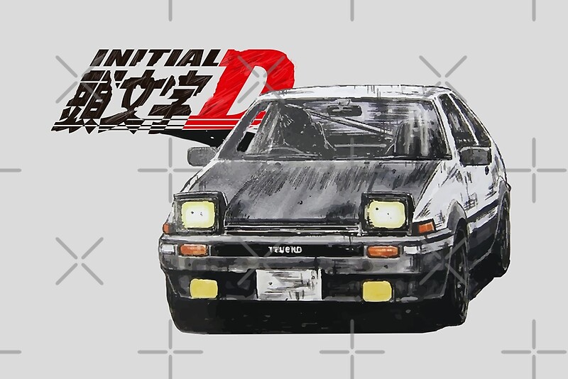 Initial D: Posters | Redbubble