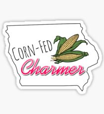 Corn Fed Stickers | Redbubble
