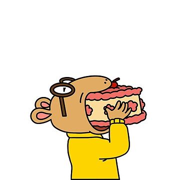 "Arthur Cake Meme Mini" Sticker for Sale by baiiiley2 | Redbubble