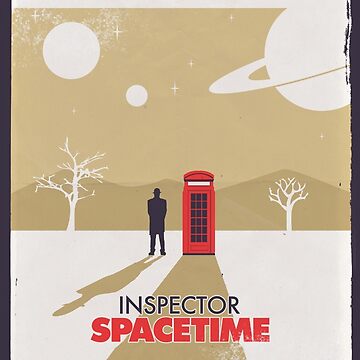 "Inspector Spacetime" Poster for Sale by Jonny Eveson | Redbubble