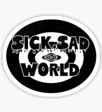 Sick Sad World: Stickers | Redbubble