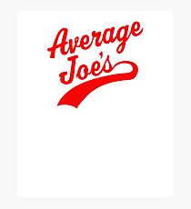 Average Joes Logo: Wall Art | Redbubble