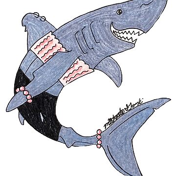 "Sheila Shark" Sticker for Sale by MGorski | Redbubble