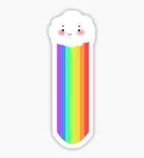 Rainbow Cloud Stickers | Redbubble