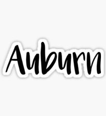 Auburn: Stickers | Redbubble