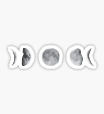 Phases of the Moon Stickers | Redbubble