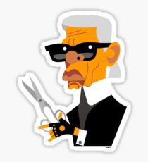 Karl Lagerfeld Stickers | Redbubble