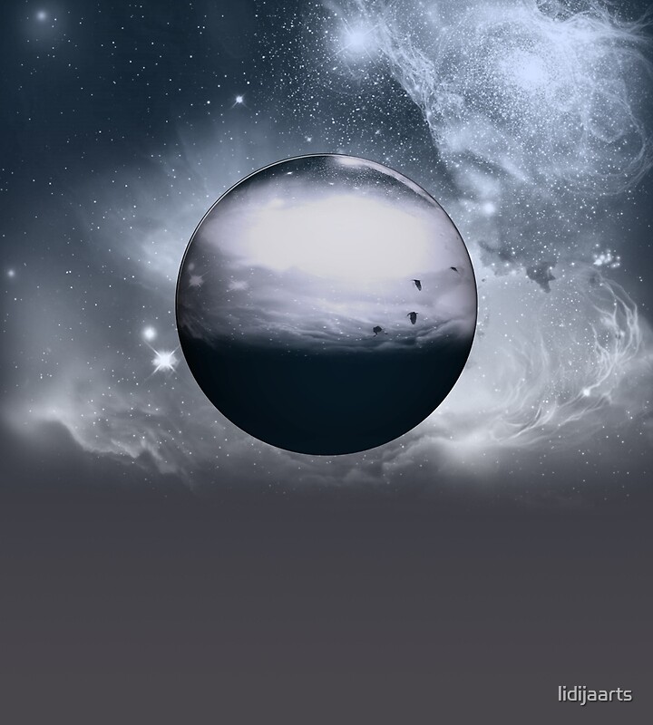 "Space bubble" by lidijaarts | Redbubble