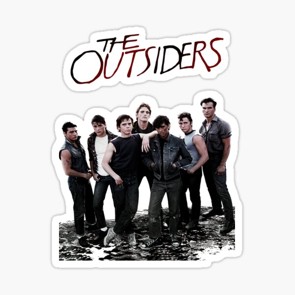 The Outsiders Stickers | Redbubble